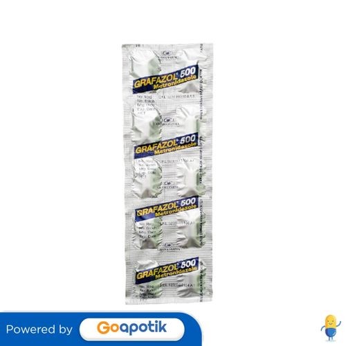 Jual Grafazol 500 Mg Strip 10 Kaplet | Shopee Indonesia