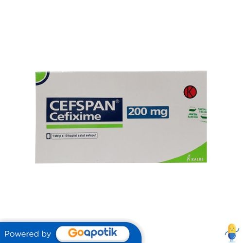 Jual Cefspan 200 Mg Box 10 Kaplet | Shopee Indonesia