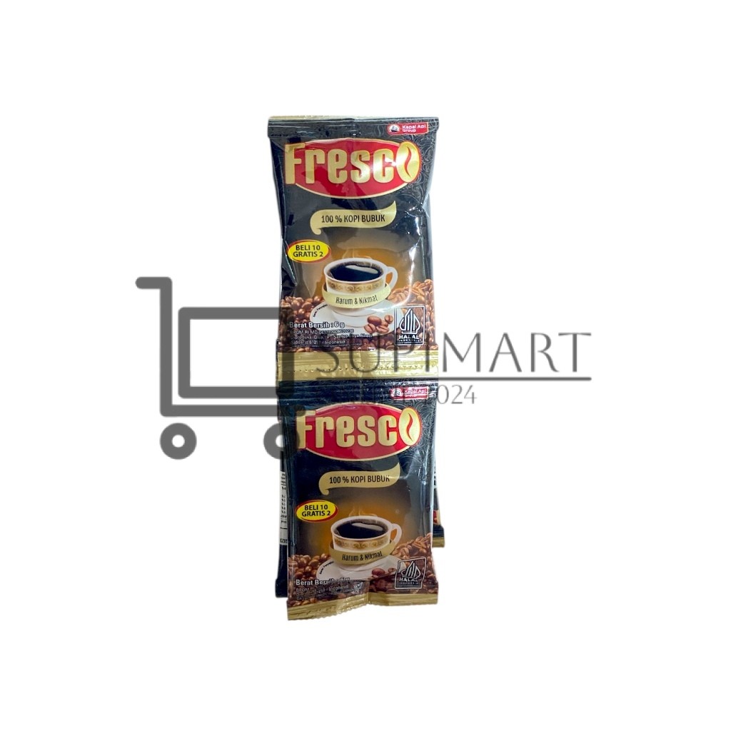 Jual Fresco Mini 7gr 1 Renteng Isi 10pc Sachet Tanpa Gula | Shopee ...