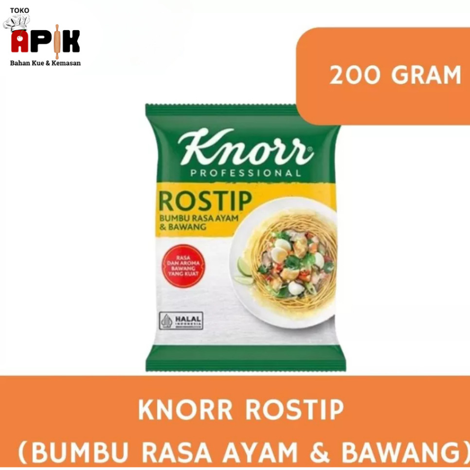 Jual KNORR - ROSTIP / BUMBU SERBAGUNA BAWANG PUTIH DAN AYAM GURIH 200GR ...