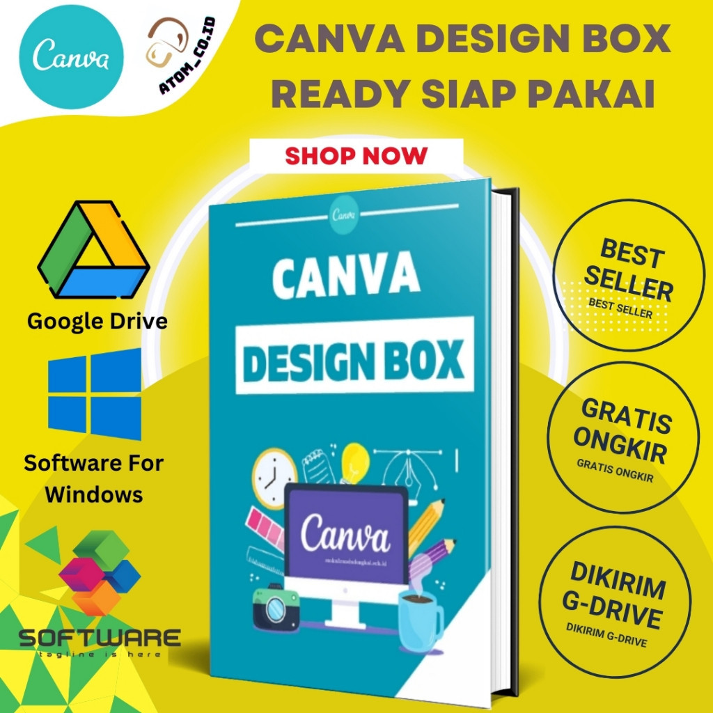 Jual CANVA DESIGN BOX - Desain Canva Ready Siap Pakai | Shopee Indonesia