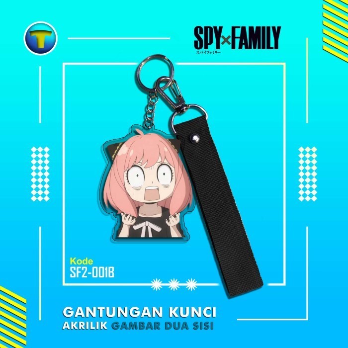 Jual Anya Forger keychain Gantungan kunci anime Spy X Family ...