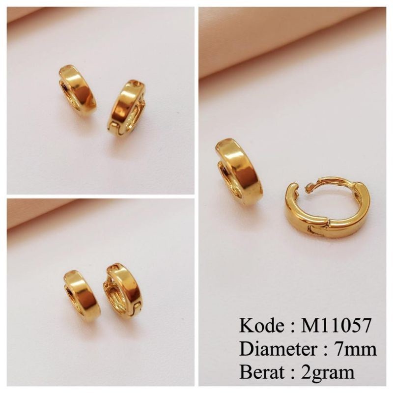Jual ScF Collection Anting anak / anting polos titanium | Shopee Indonesia