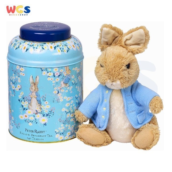 Jual New English Teas Peter Rabbit Tea Caddy with 240 English Breakfast ...