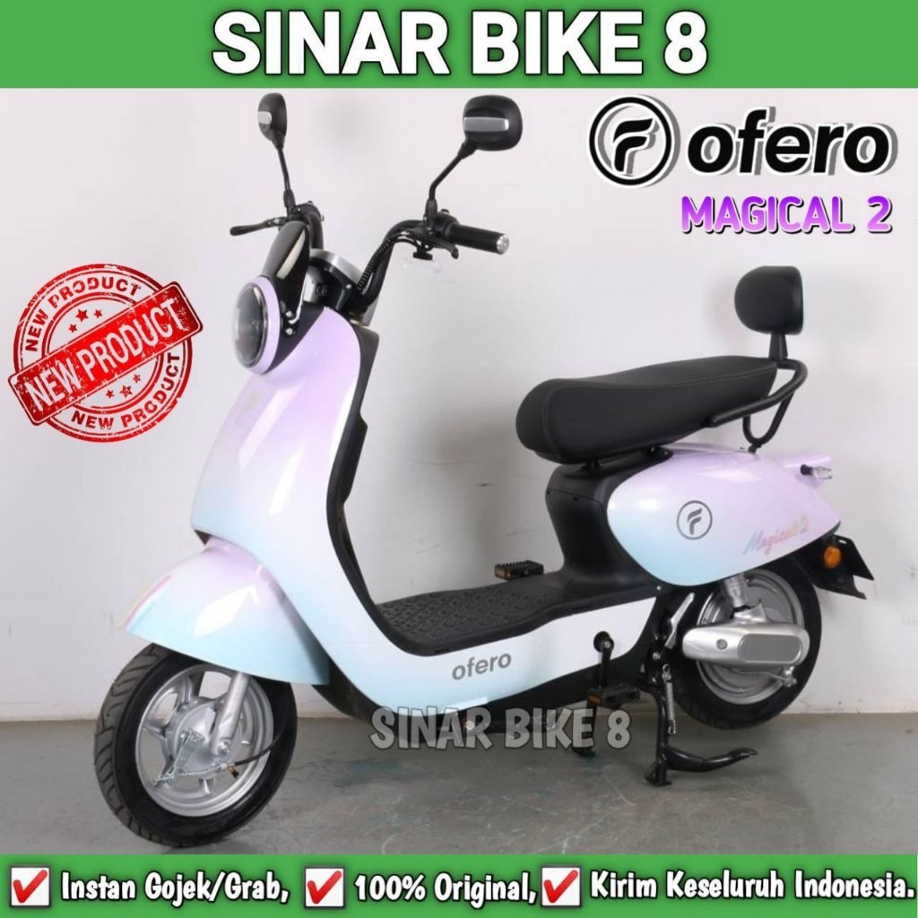 Jual Sepeda Listrik Atlantis Q1 500 Watt 48V 20 AH // Ofero Magical 2 E-Bike 500 watt 48v 12 ah ...
