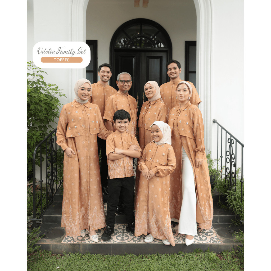 Jual Gamaleea - Odelia Family Set Toffe / Sarimbit Keluarga / Pakaian Keluarga / Baju Couple ...