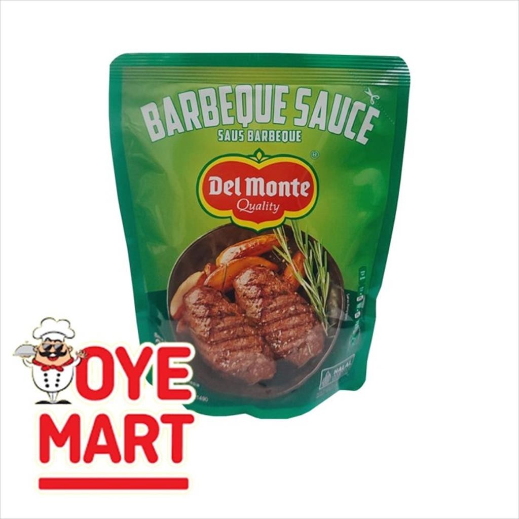Jual DELMONTE BARBEQUE POUCH 250GR / SAUS BARBEQUE POUCH | Shopee Indonesia