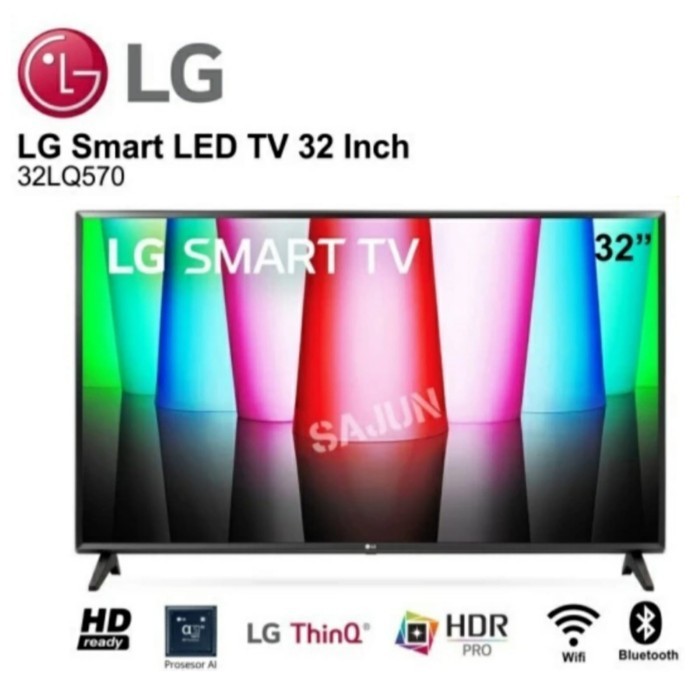 Jual LG 32LQ570 / 32LQ570BPSA FULL HD SMART TV 32 INCH | Shopee Indonesia