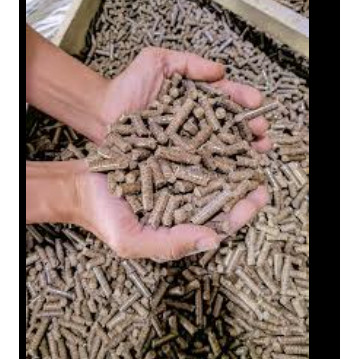 Jual Wood Pellet / Pelet Kayu / Alas Kandang hewan 1 karung isi 25 kg ...