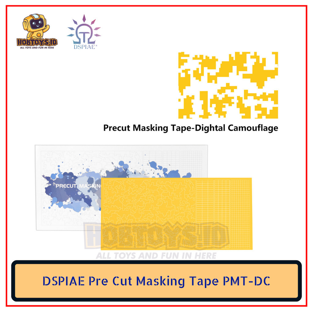 Jual DSPIAE Pre Cut Masking Tape PMT-DC | Shopee Indonesia