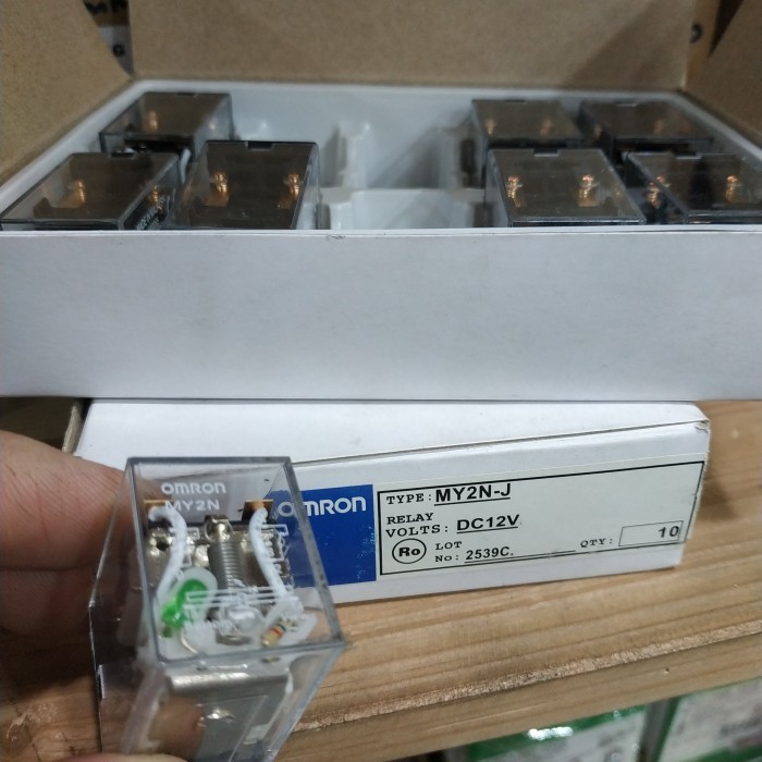 Jual relay 12vdc omron original 8kaki my2/my2n -VV45 | Shopee Indonesia