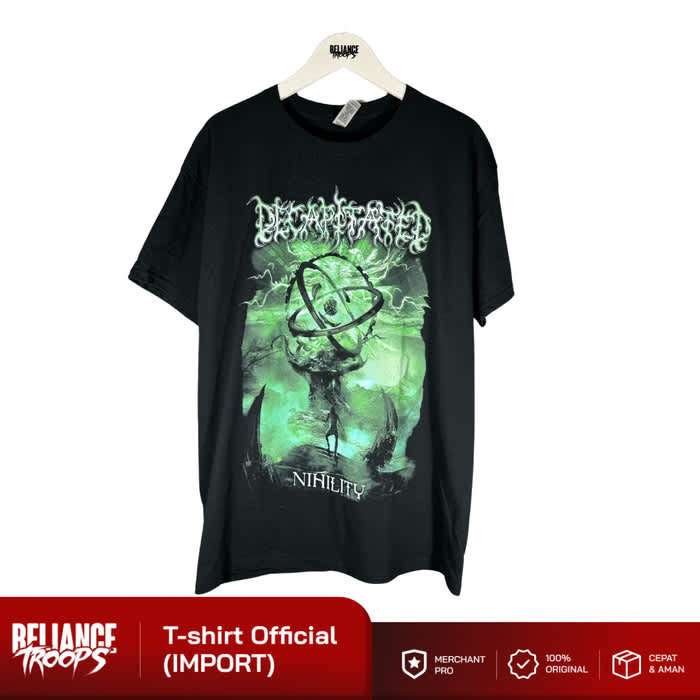Jual T-shirt Official | Decapitated - Nihility | Shopee Indonesia