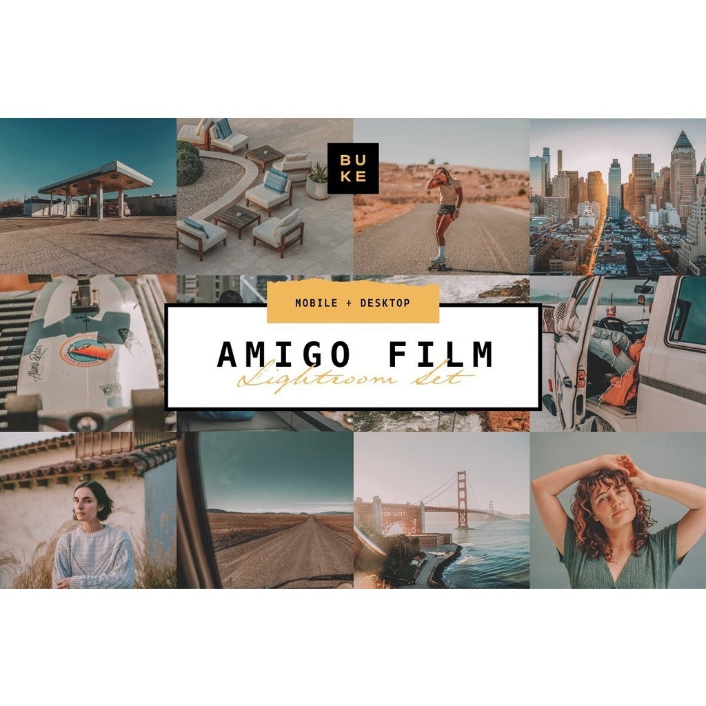 Jual Amigo Film 4 Lightroom Preset Pack Desktop IOS Android | Shopee ...