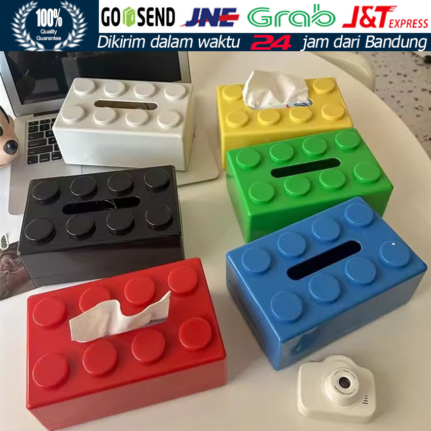 Jual Bricks Tempat Tissue Box / Blocks Kotak Tisu / Building Block ...