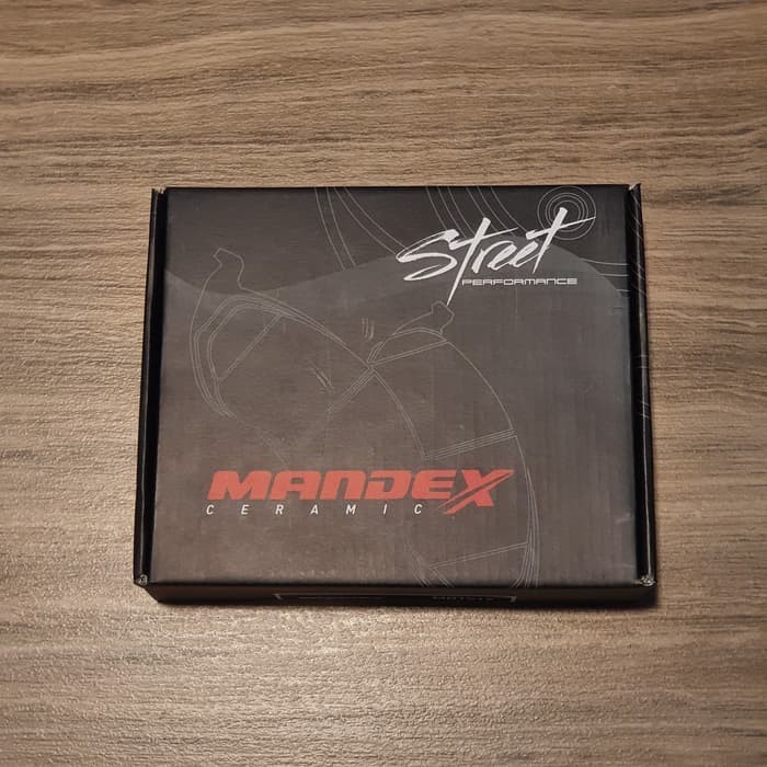 Jual MANDEX Ceramic Brake Pads Fortuner Non VNT Kampas Rem Depan ...