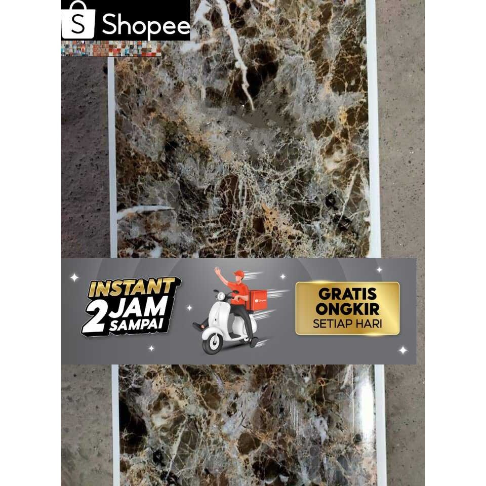 Jual motif Pvc plafon atap rumah Pvc plafon 4 meter merk evo . | Shopee ...