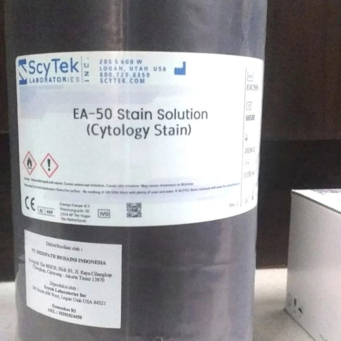 Jual Cytology Stain Scytek Reagen E-50 Stain Solution 1000ml | Shopee ...