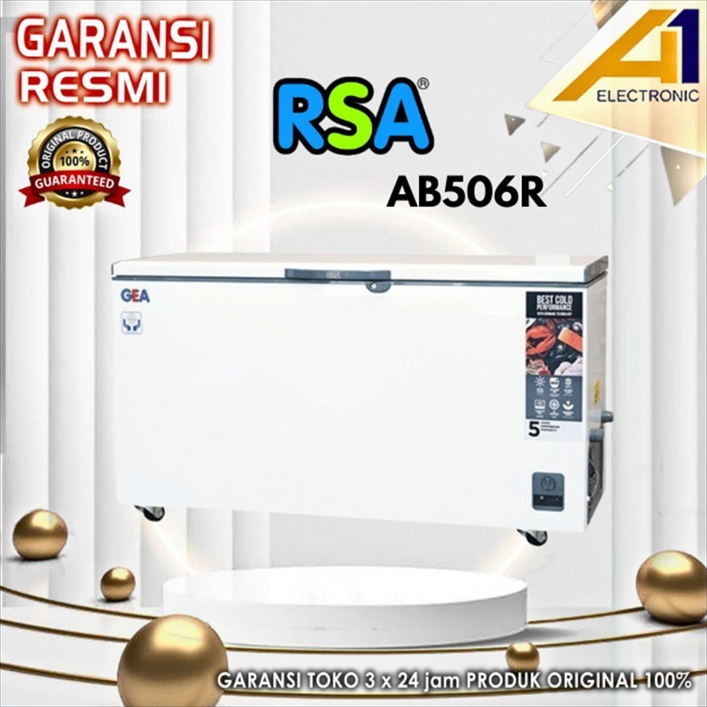 Jual GEA CHEST FREEZER AB 506 R / AB506R / AB-506R , 420 L | Shopee ...