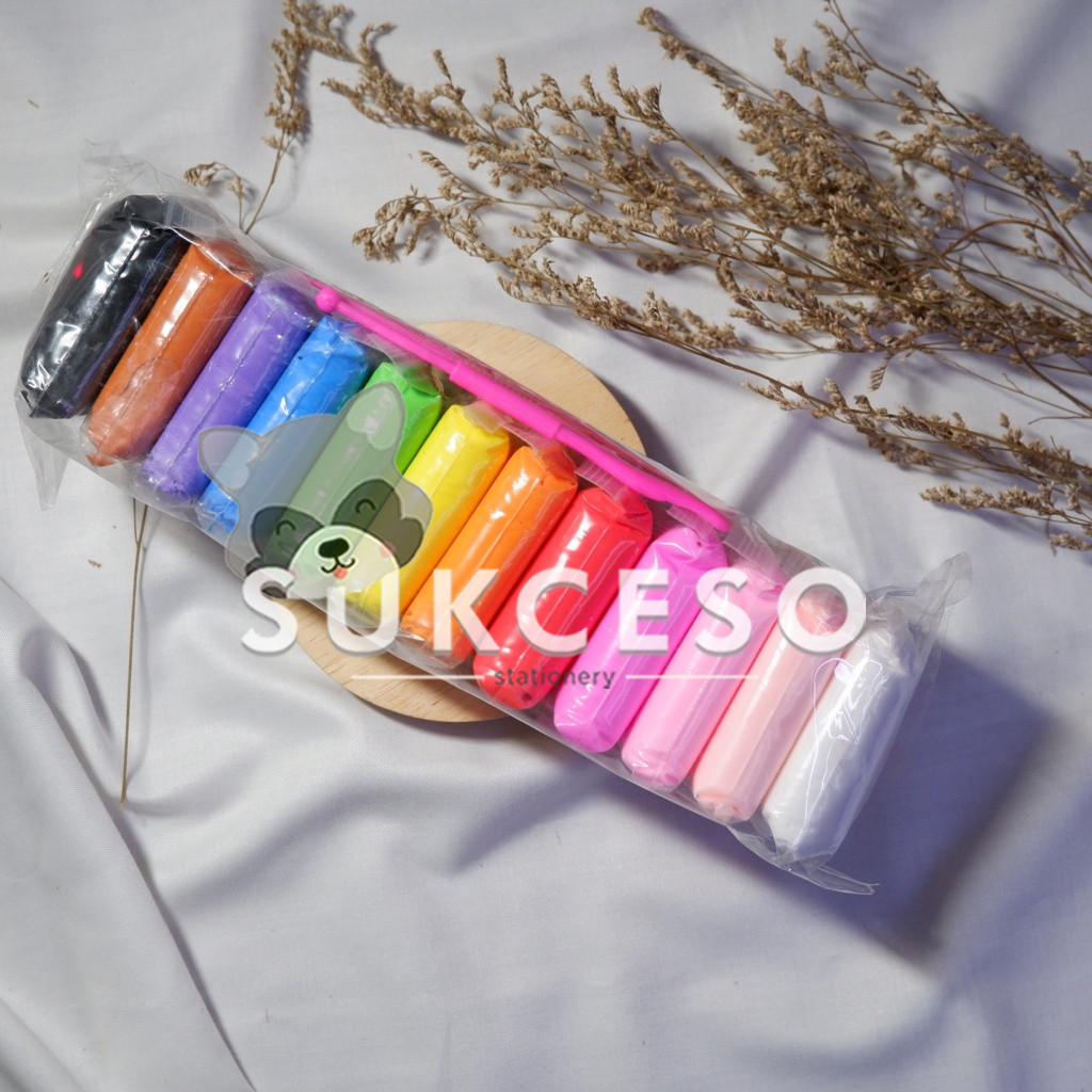 Jual Vtec Super Light Clay Color 12130 Lilin Malam Plastisin Kecil ...