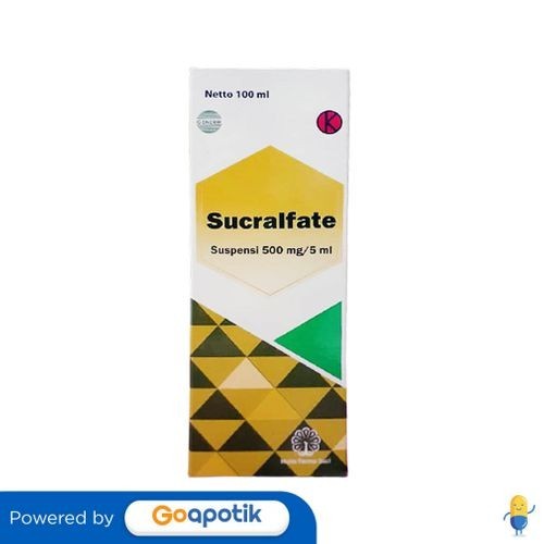 Jual Sucralfate Mulia 500 Mg/5 Ml Suspensi 100 Ml | Shopee Indonesia