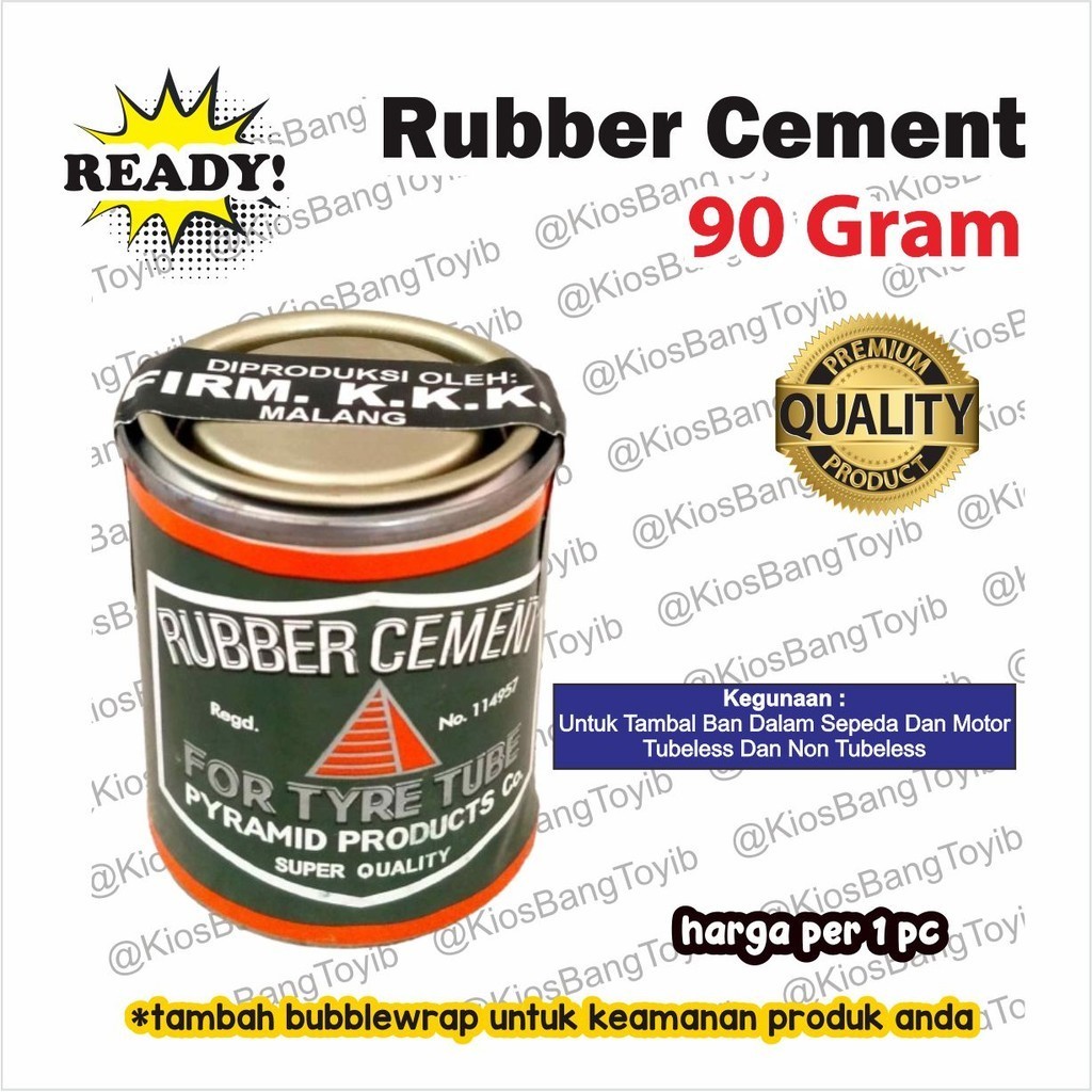 Jual Rubber Cement Lem Cacing Karet Tambal Ban Tubeless Tambal Ban ...
