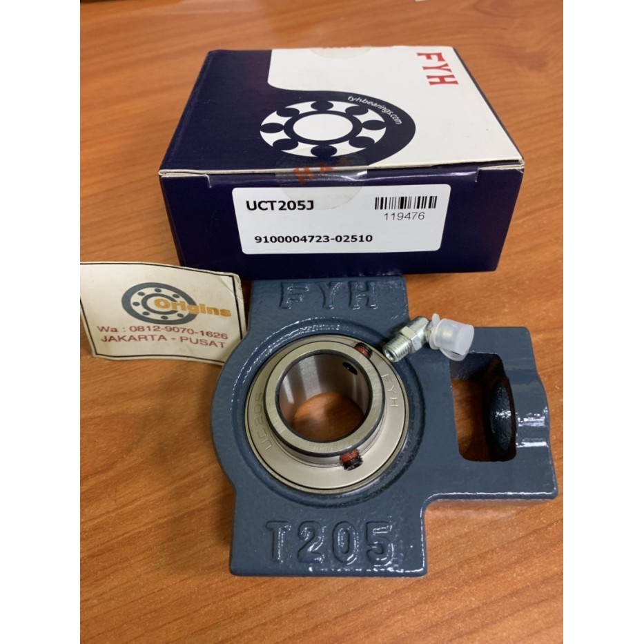 Jual BEARING UCT 205 as 25 mm FYH PILLOW BLOCK ZK ONLINE | Shopee Indonesia