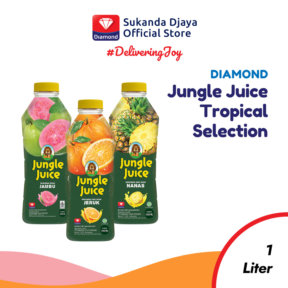 Jual Jungle Juice Minuman Jus Buah Tropical Selection 1 L | Shopee ...