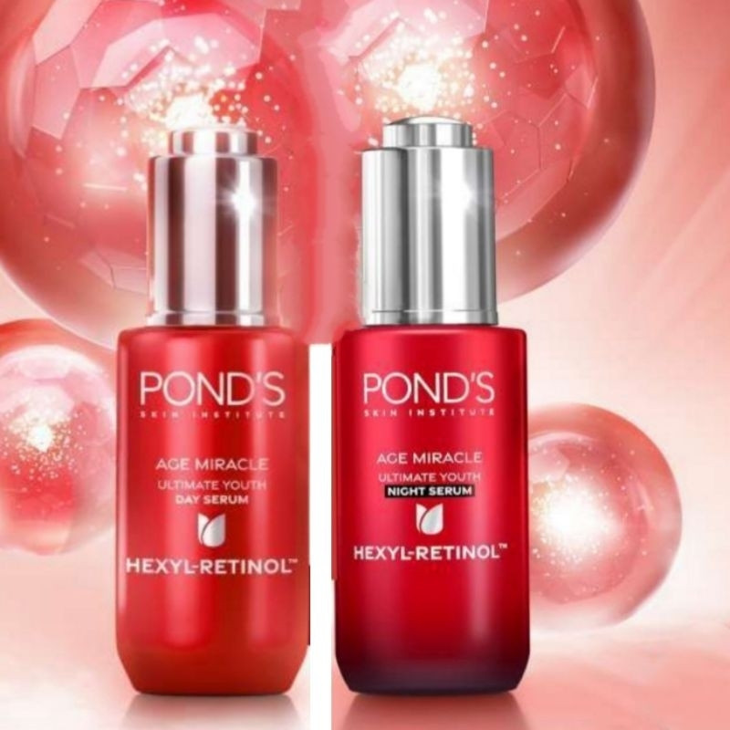 Jual Ponds Age Miracle Ultimate Youth Serum (Day & Night) | Shopee ...
