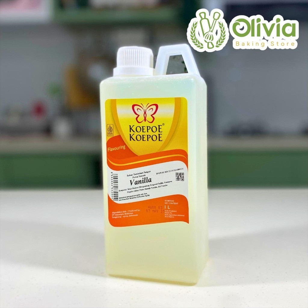 Jual Koepoe Pasta Vanila Perisa Vanili 1 L | Shopee Indonesia