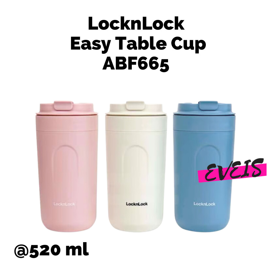 Jual LocknLock Easy Table Cup 520ML - ABF665 - Botol Minum | Shopee ...