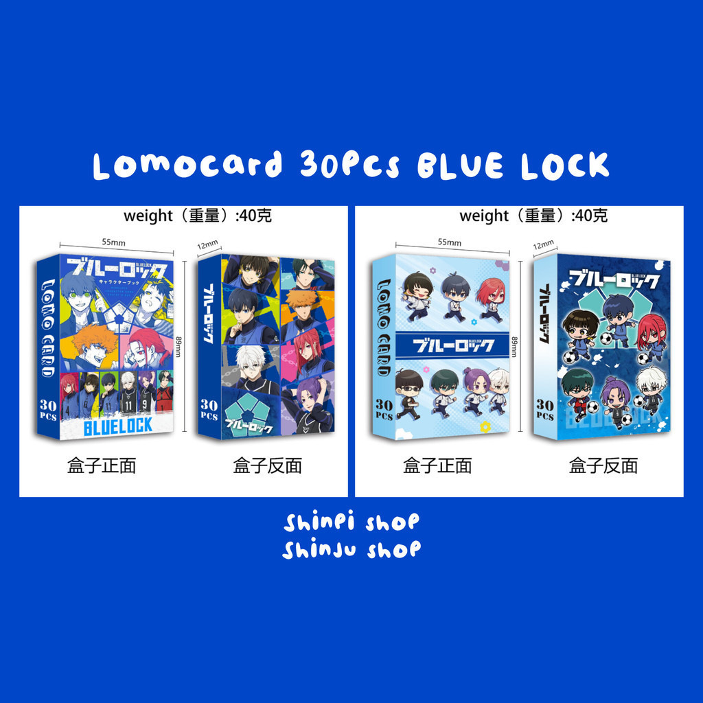 Jual [30Pcs] Pack Photocard Blue Lock 30Pcs Card Photo Card Kpop ...