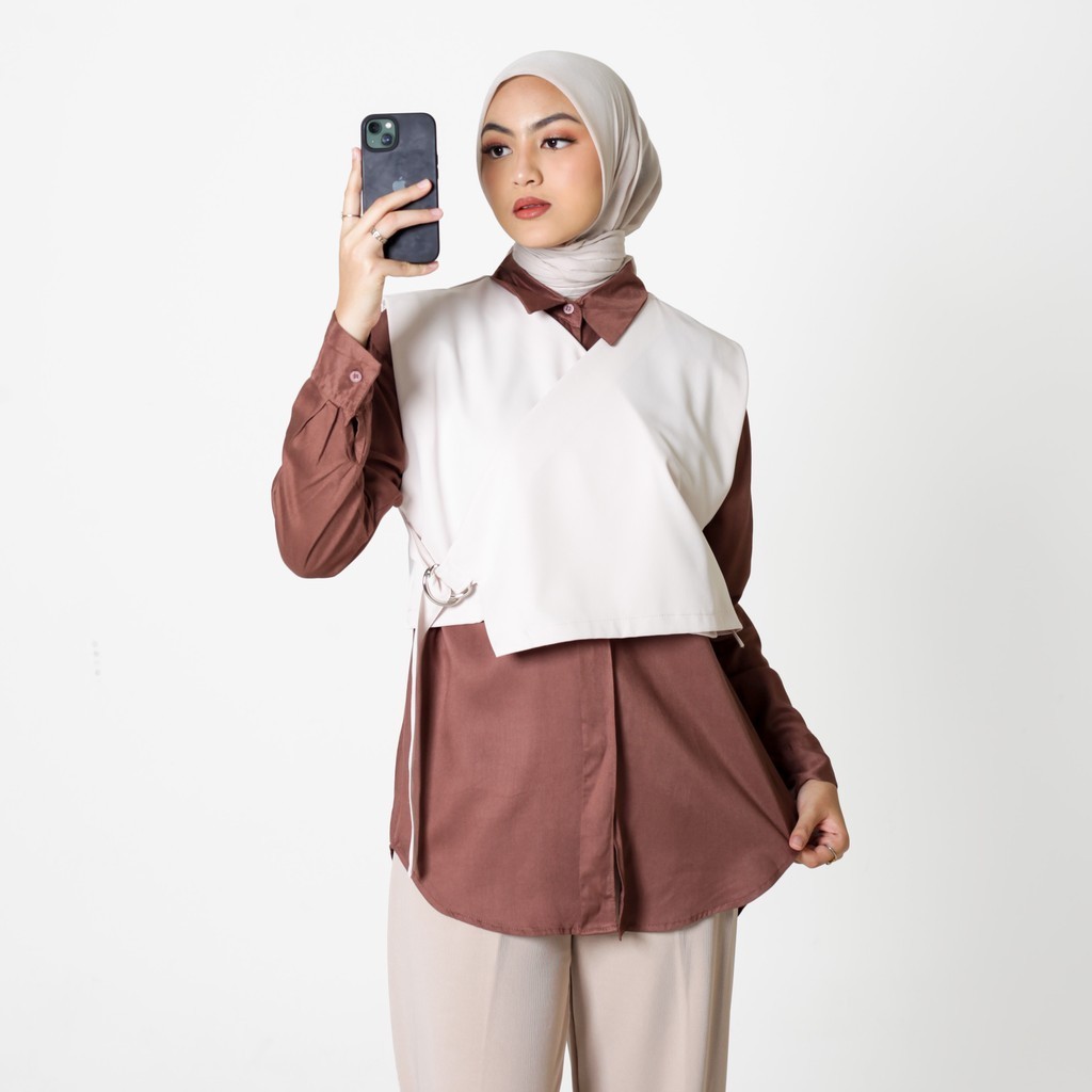 Jual RICHDEPT Calla Vest | Vest Premium Rompi Wanita | Outfit Korea ...