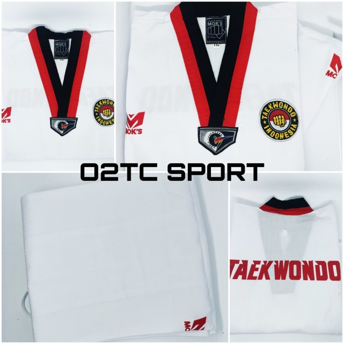 Jual SERAGAM TAEKWONDO MOKS POOM YOUNG FIGHTER - 110cm | Shopee Indonesia