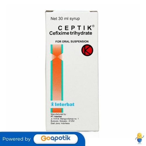 Jual Ceptik Dry Syrup Isi 30 Ml Botol | Shopee Indonesia