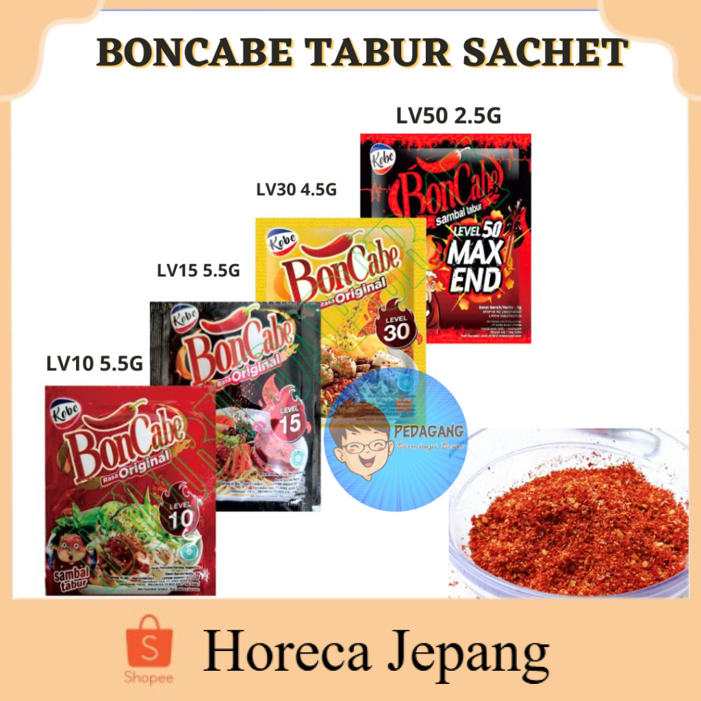 Jual BONCABE SACHET TABUR ISI 24SACHET /BONCABE SACHET / BON CABE ...