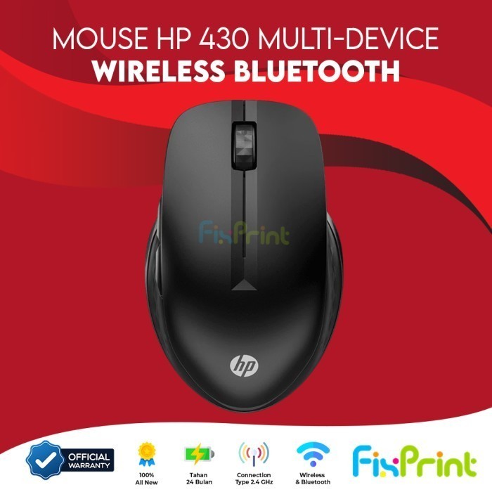 Jual Mouse HP 430 Multi Device Bluetooth Wireless Combo Keyboard ...