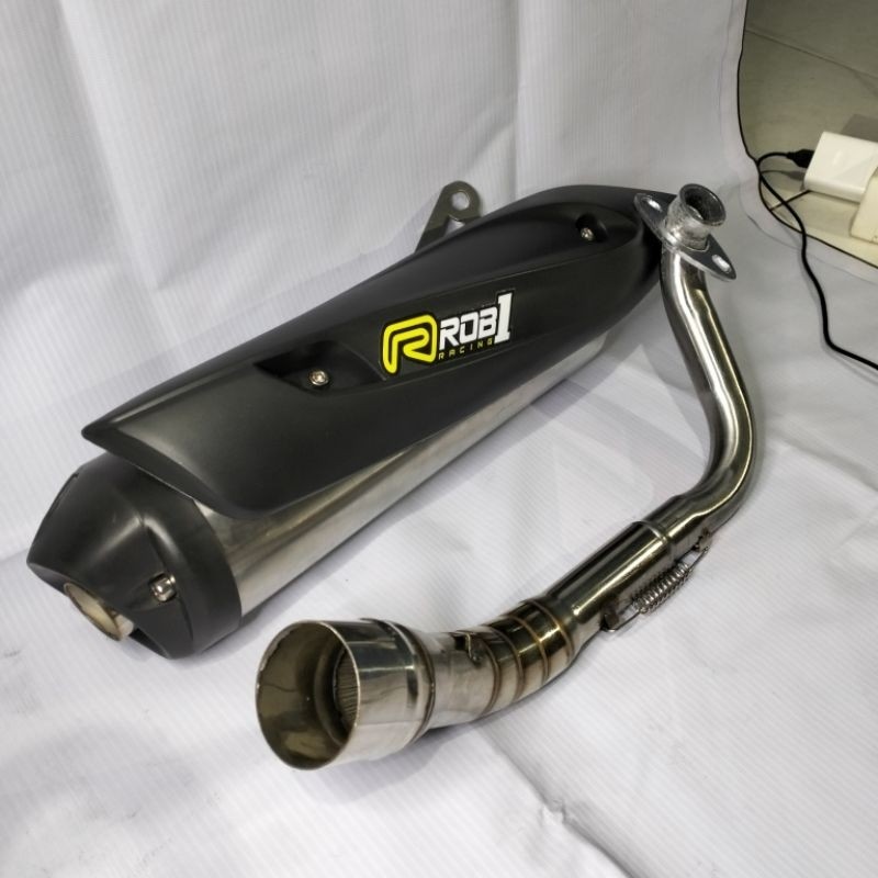 Jual KNALPOT RACING ROB 1 NMAX LEXI AEROX PCX VARIO BEAT SCOOPYcorps ...