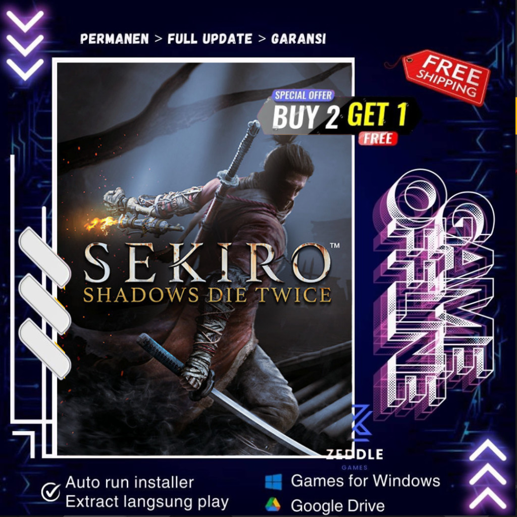 Jual SEKIRO SHADOWS DIE TWICE GOTY EDITION - GAME PC - GAME LAPTOP - PC GAME OFFLINE | Shopee ...