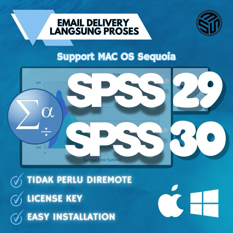 Jual SPSS Statistik 30 / 29 Resmi Terbaru Full Version Bergaransi Win & Mac | Shopee Indonesia