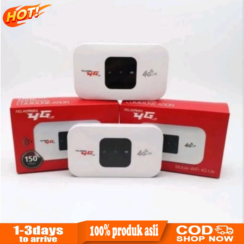 Jual MIFI MODEM WIFI 4G UNLOCK OPERATOR Perdana Telkomsel 150 Mbps 4G ...