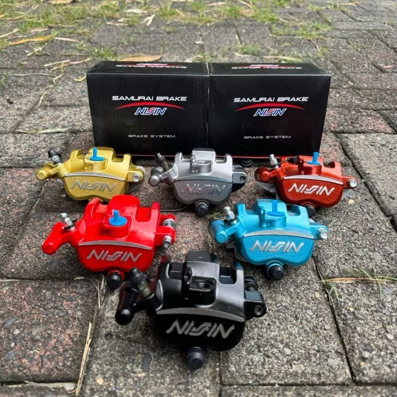 Jual Kaliper NISSIN Samurai Brake 2 Piston Original 100% Kanan Dan Kiri Universal Untuk Semua ...