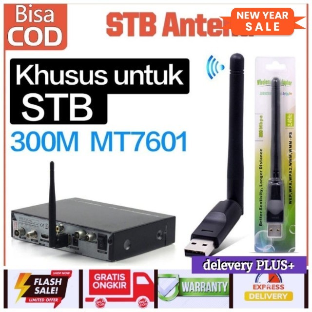 Jual USB WIFI SET TOP BOX USB DONGLE ANTENA STB MT7601 ADAPTER WIRELESS RECEIVER LAPTOP | Shopee ...