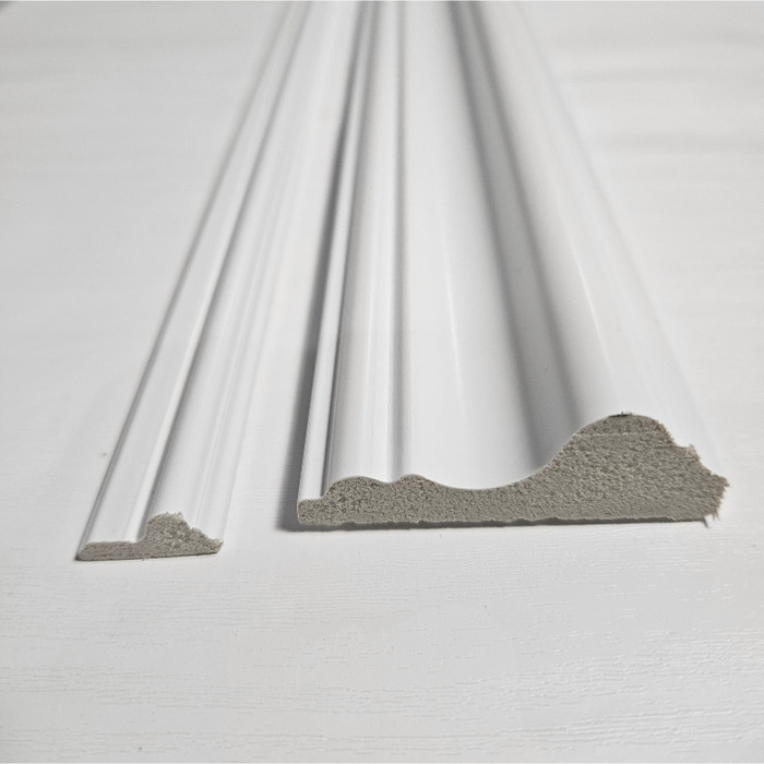Jual Wall Moulding PVC List Profil Dinding - Model A, 2 cm | Shopee ...