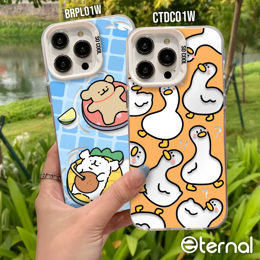 Jual ETERNAL IMD BEAR AND DUCK CASE ITEL S23 S25 ULTRA A50 A60S A80 P55 ...