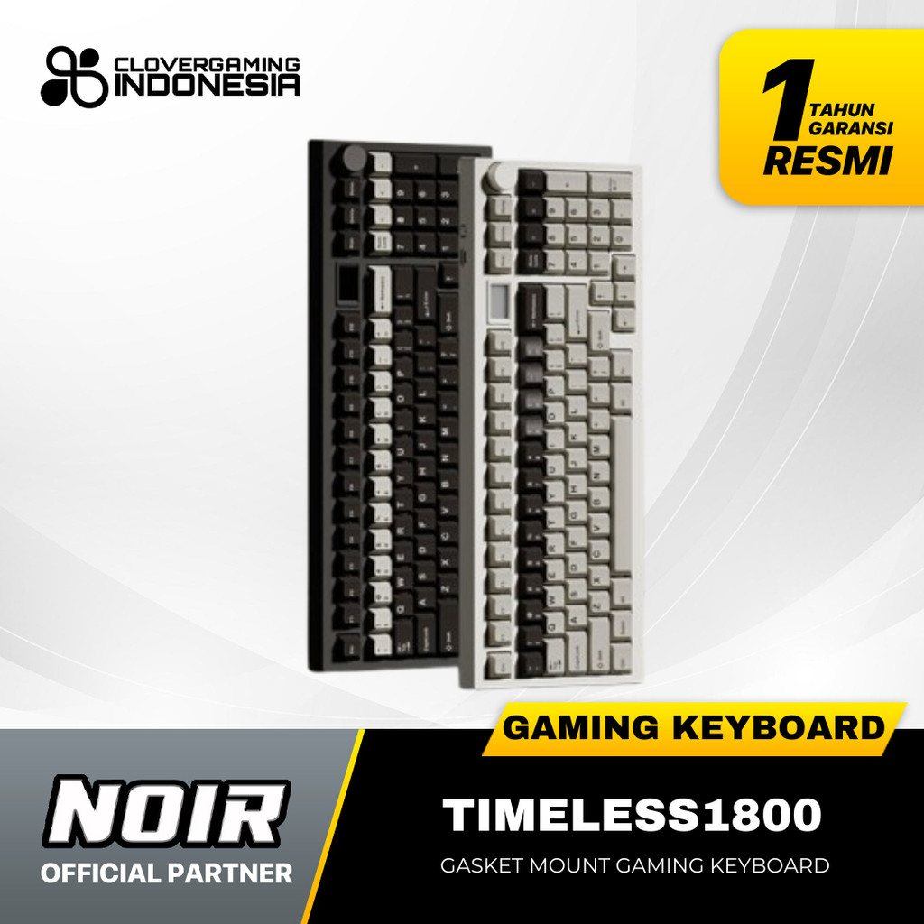 Jual Noir Timeless1800 TImeless-1800 Wireless Mechanical Gaming ...