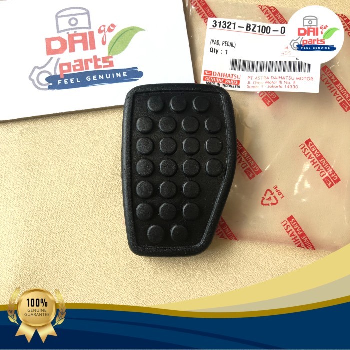 Jual Karet Injak Pedal Rem Manual Granmax & Luxio Original HARGA 1PC ...