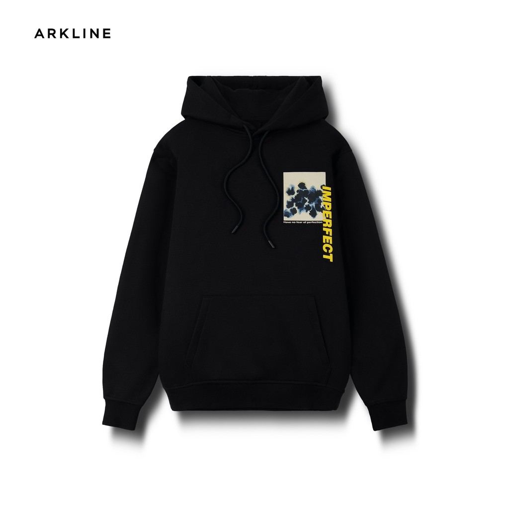 Jual Arkline Imperfect Pullover Hoodie Black | Shopee Indonesia