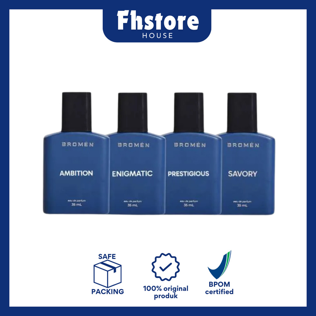 Jual [ FHSTORE ] Bromen Parfum Pria All Varian Parfum Cowok 35ml Aroma ...