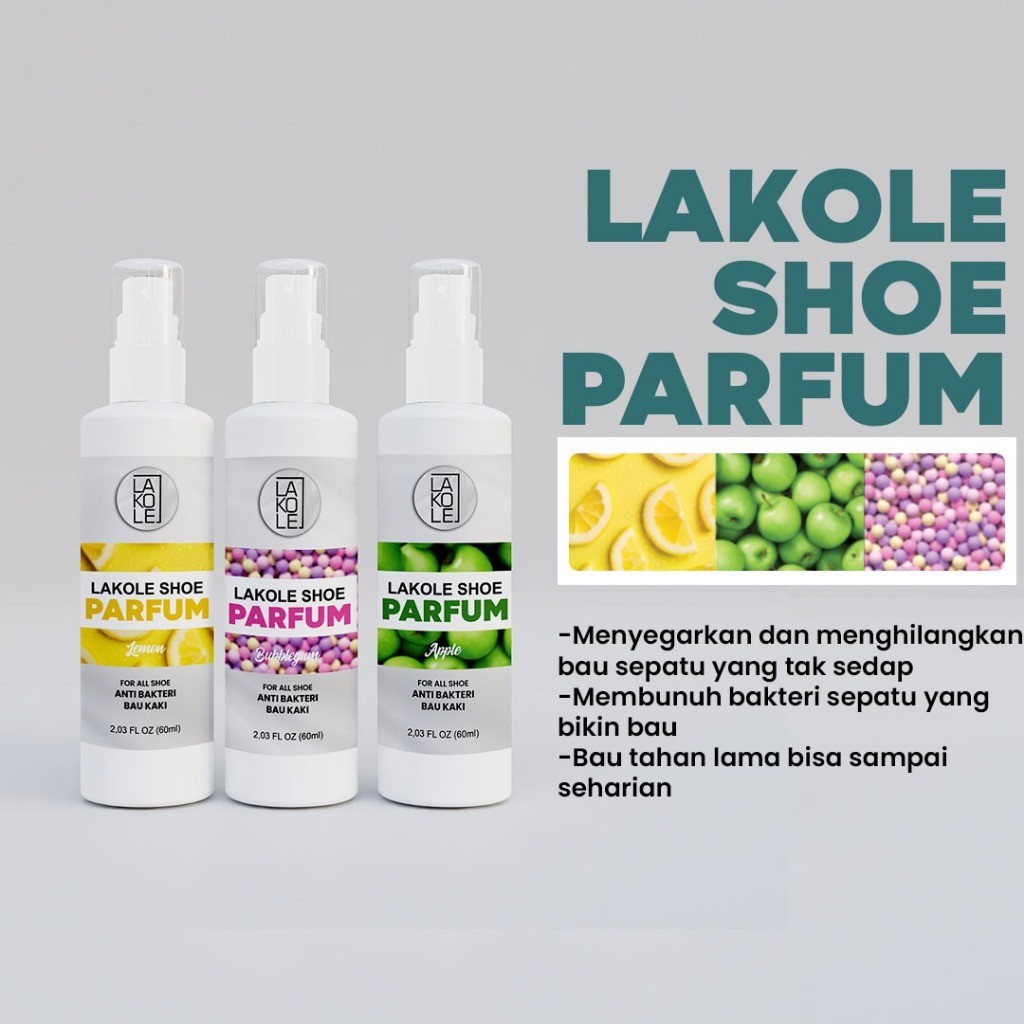 Jual LAKOLE SHOE PARFUM - Parfum Sepatu Anti Bakteri Dan Menghilangkan ...