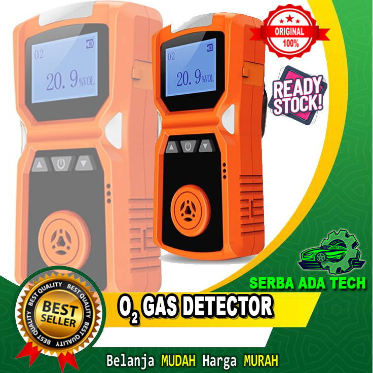Jual BISACOD!!! ADKS-1 Portable Oxygen Gas Detector O2 Meter Analyzer ...